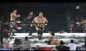 Hideki Suzuki & Yoshihisa Uto vs. Atsushi Maruyama & Ryota Hama (BJW) - FC2動画